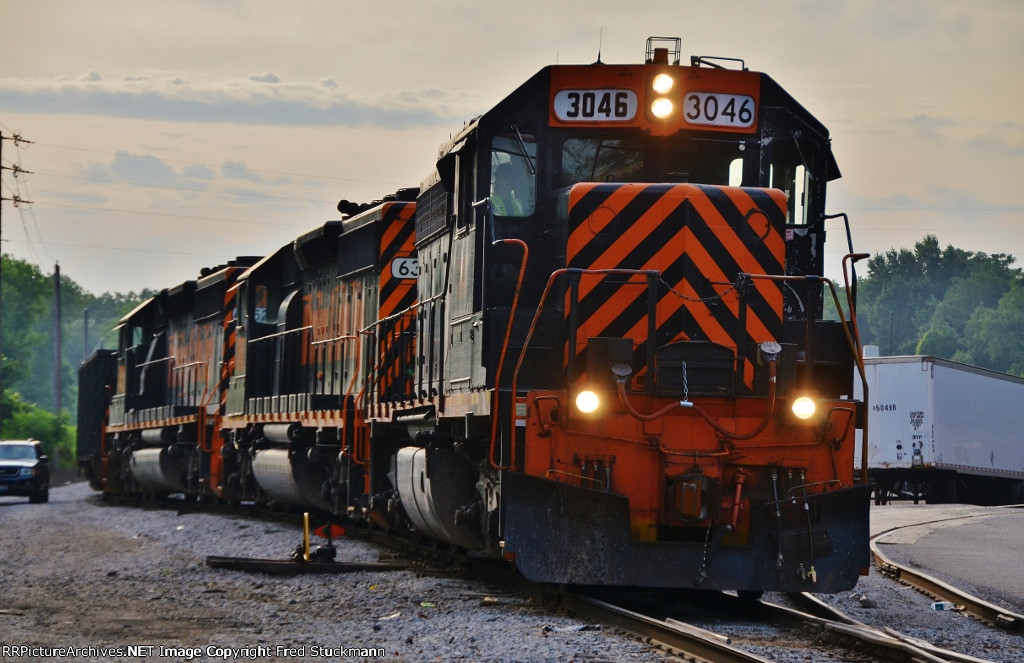 WE 3046 pulls the loads out of the siding.